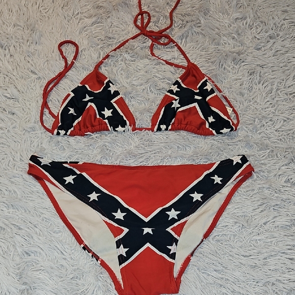 rebel chick | Swim | Rebel Flag Bikini | Poshmark
